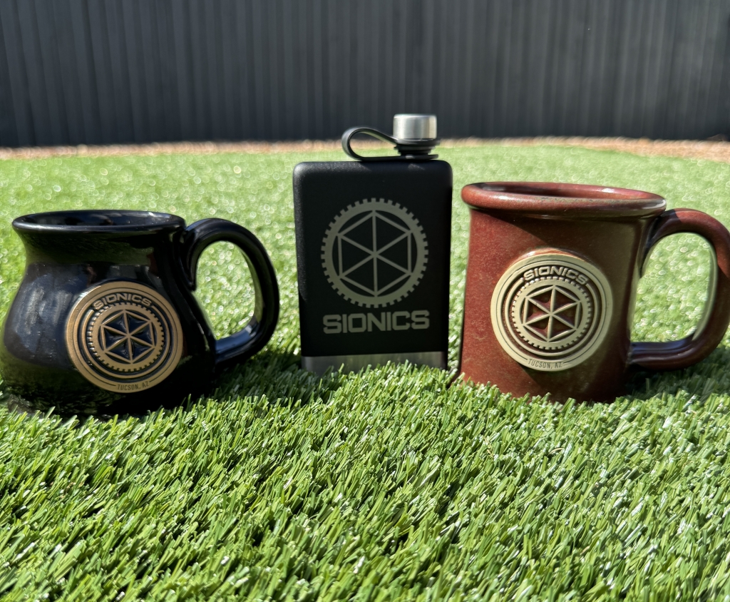 SIONICS Super Awesome Drinkware » SIONICS Weapon Systems